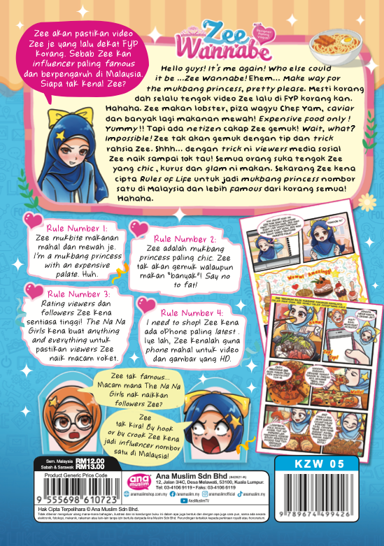 ZEE WANNABE – MUKBANG PRINCESS PALING CHIC! – AMNIAGA