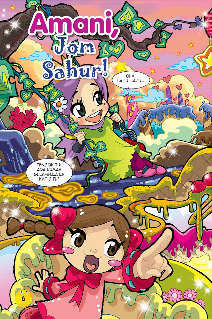 KOMIK RAMADAN AMANI & KAWAN-KAWAN EDISI KEMAS KINI – AMNIAGA