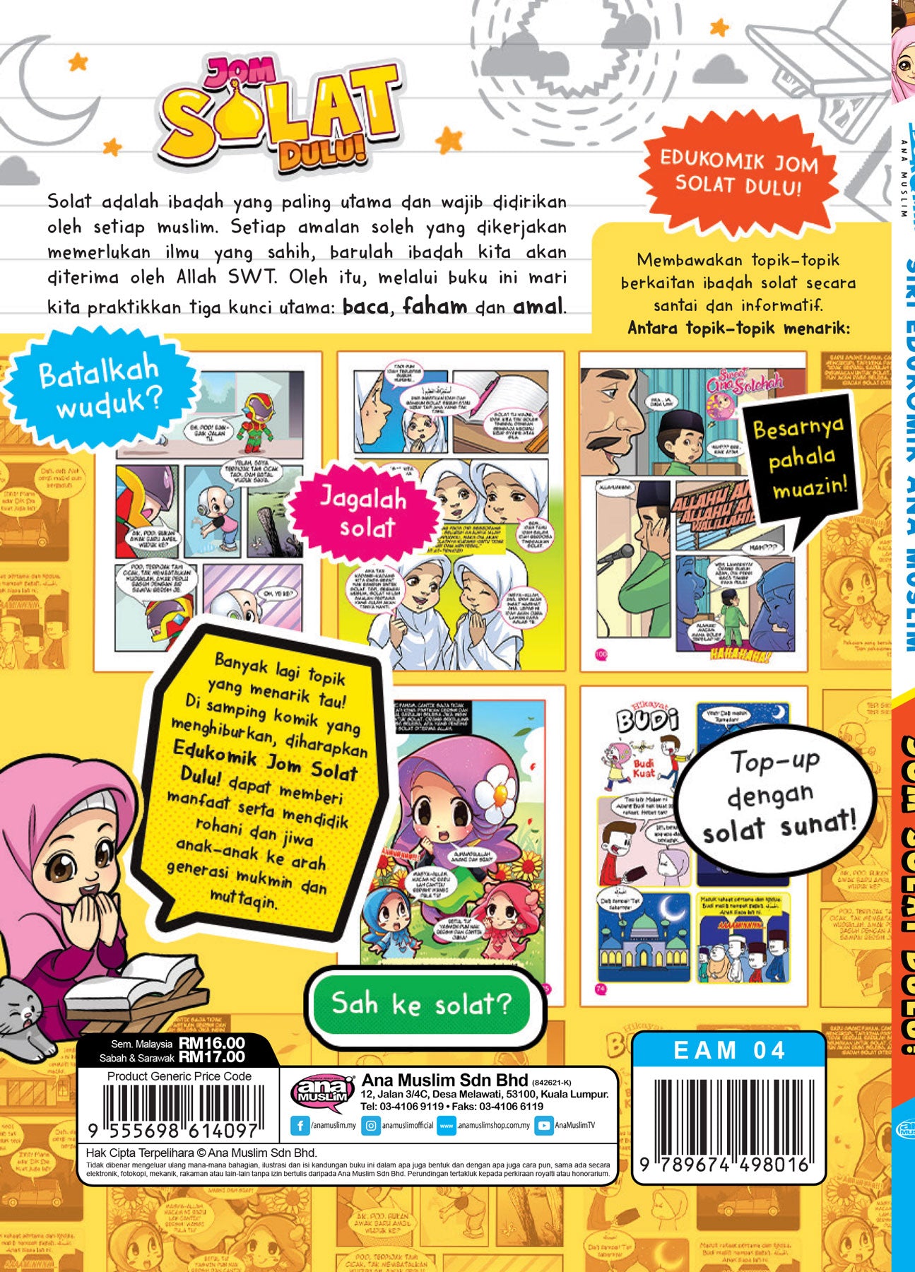 JOM SOLAT DULU! -MENDIDIK ROHANI MELALUI IBADAH SOLAT – AMNIAGA