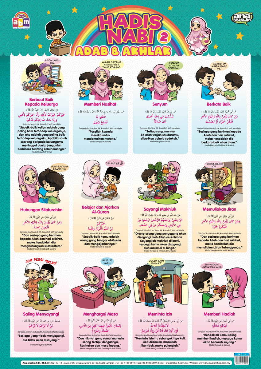 POSTER HADIS NABI 2 – AMNIAGA