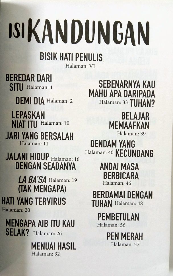 Teguran Dari Langit - Deanna Chee – AMNIAGA