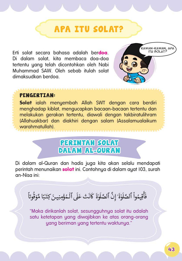 PANDUAN SOLAT SEMPURNA UNTUK ANAK-ANAK – AMNIAGA